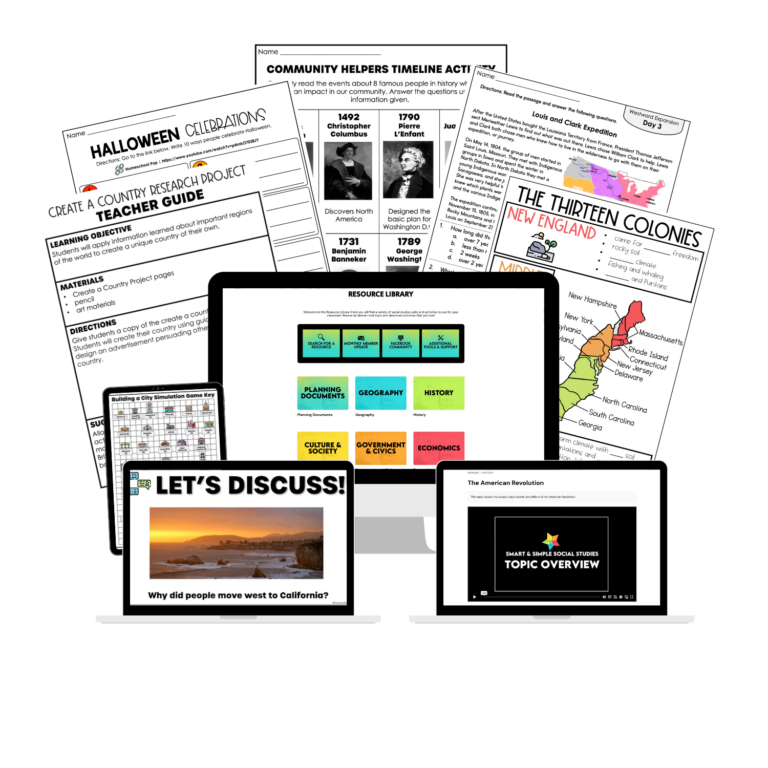 Home - Social Studies Resources - Smart and Simple Social Studies ...